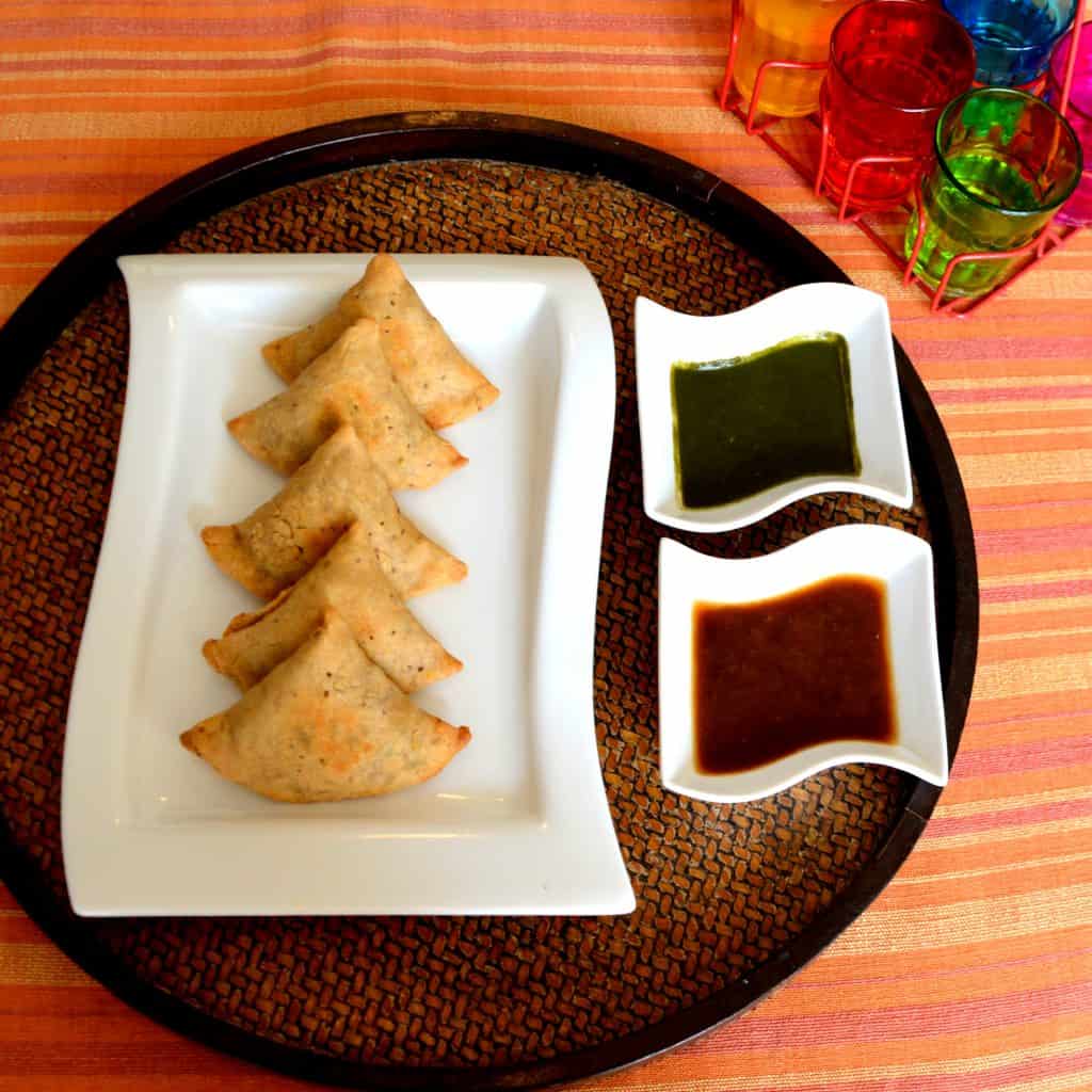 Recipe: Baked Whole Wheat Healthy Samosas